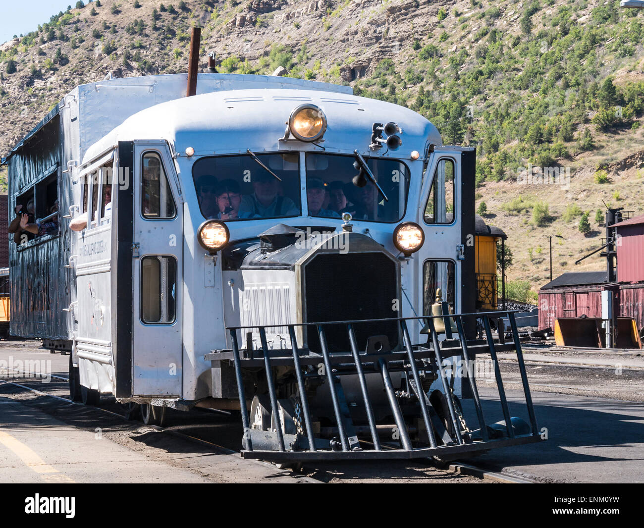 Galloping Goose #5, Durango and Silverton Narrow Gauge Railroad Depot ...