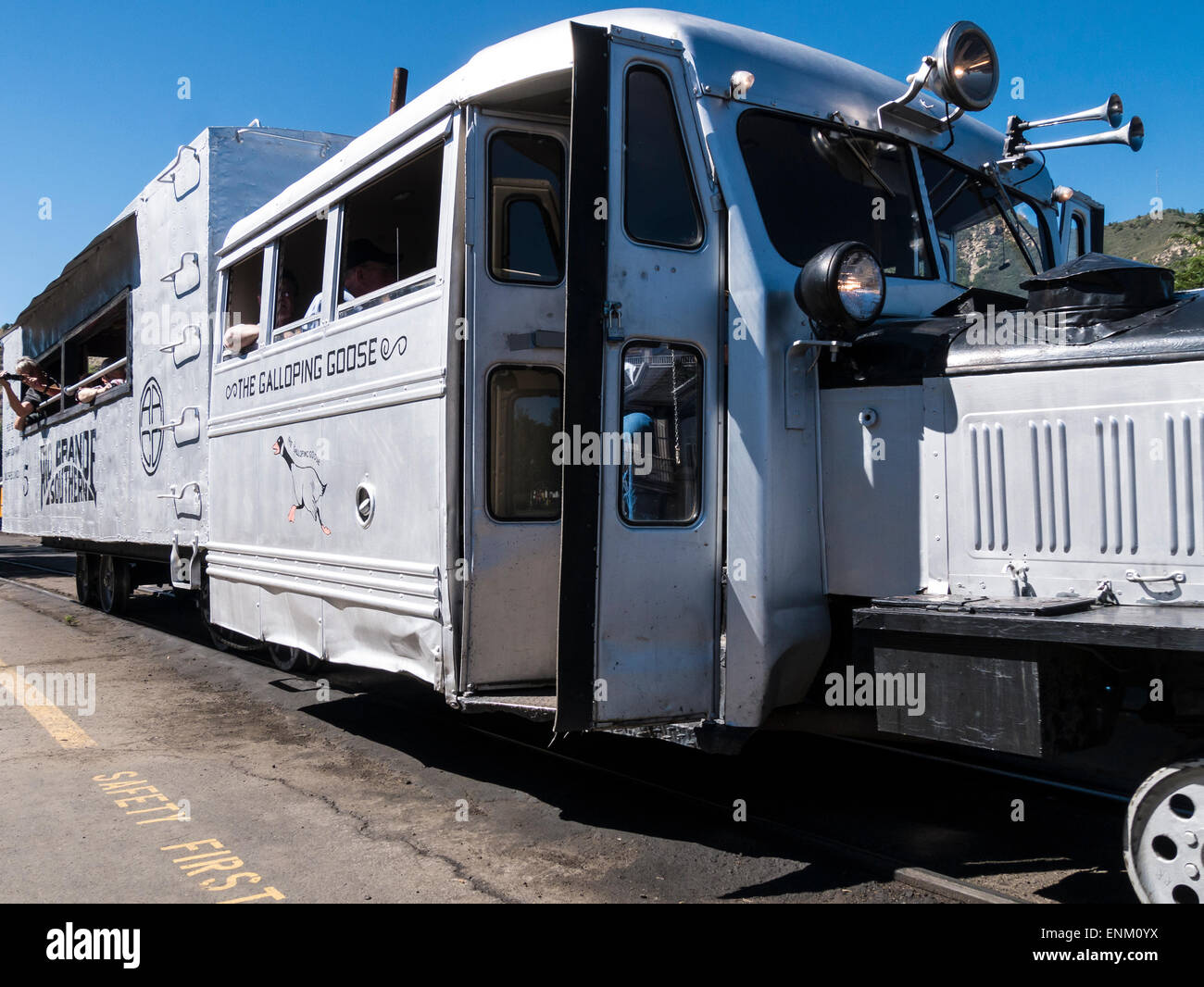 Galloping Goose #5, Durango and Silverton Narrow Gauge Railroad Depot ...