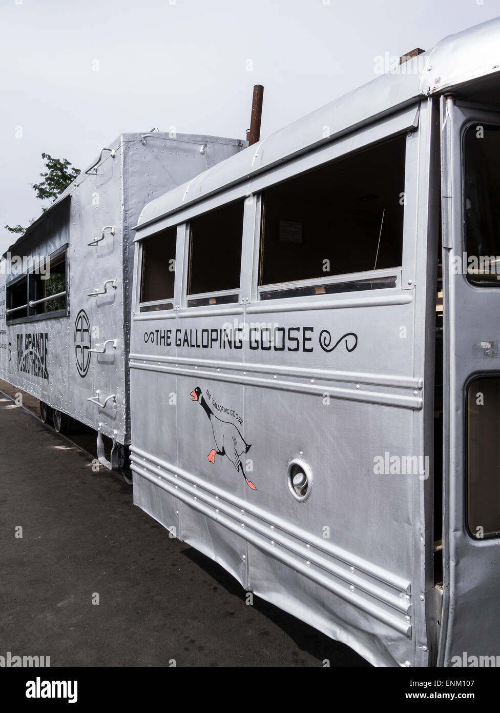 Galloping Goose #5, Durango and Silverton Narrow Gauge Railroad Depot ...