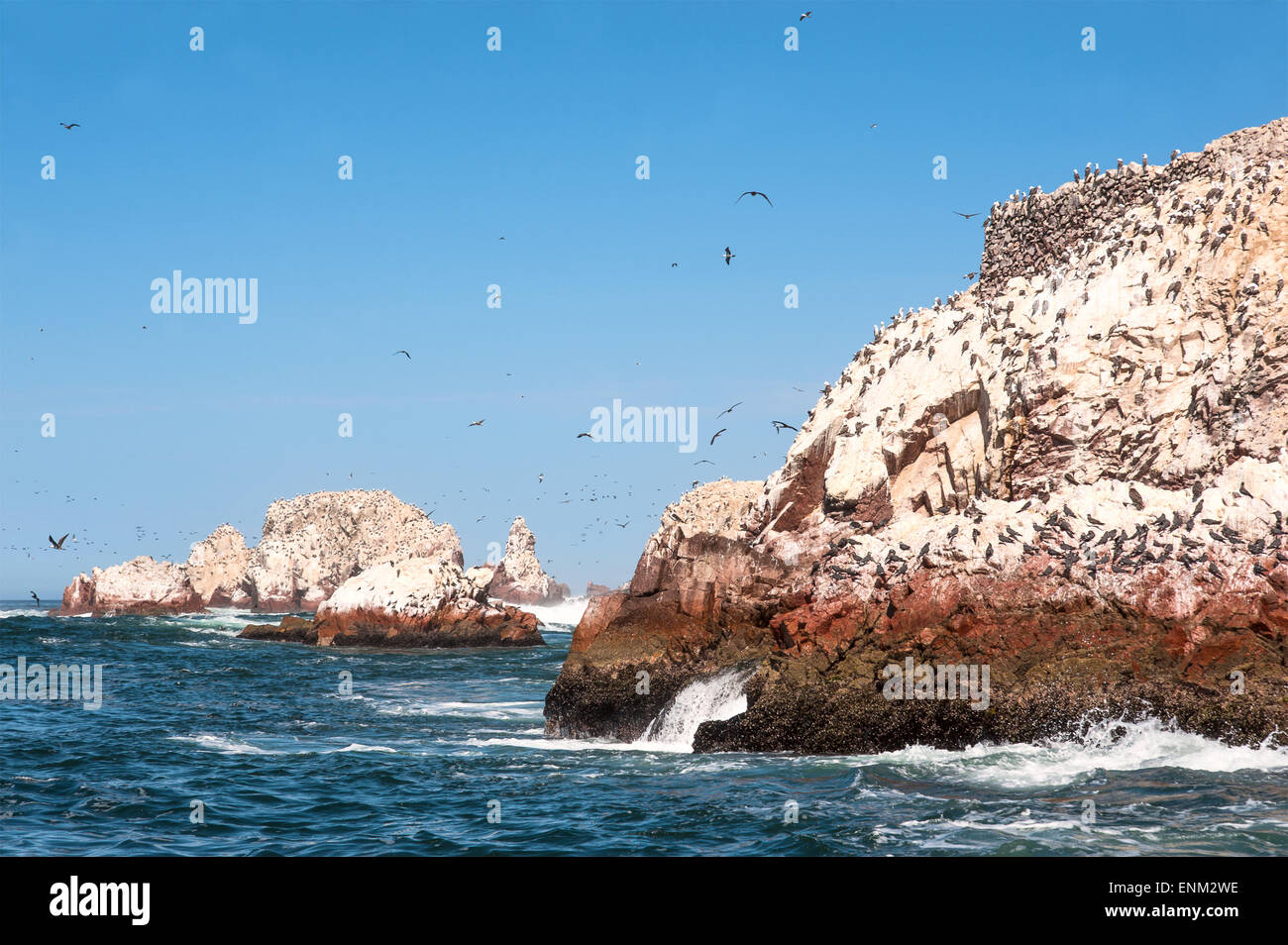 Ballestas Islands, Paracas National Reserve in Peru Stock Photo - Alamy