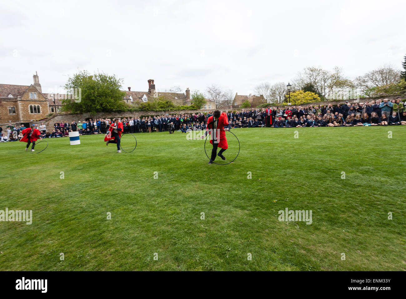The Ely Hoop Trundle. A race between four Scholars of the King's School ...