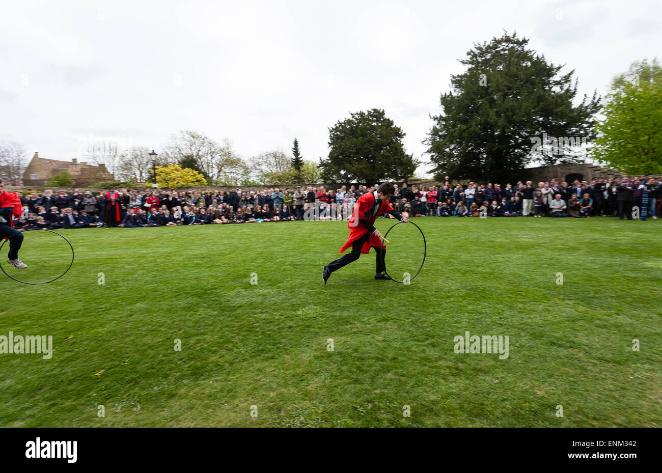 The Ely Hoop Trundle. A race between four Scholars of the King's School ...