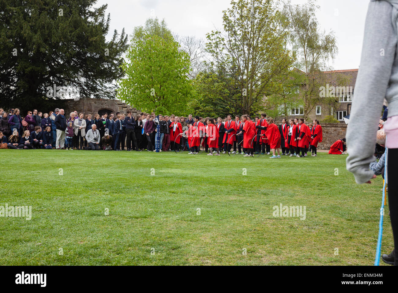 The Ely Hoop Trundle. A race between four Scholars of the King's School ...