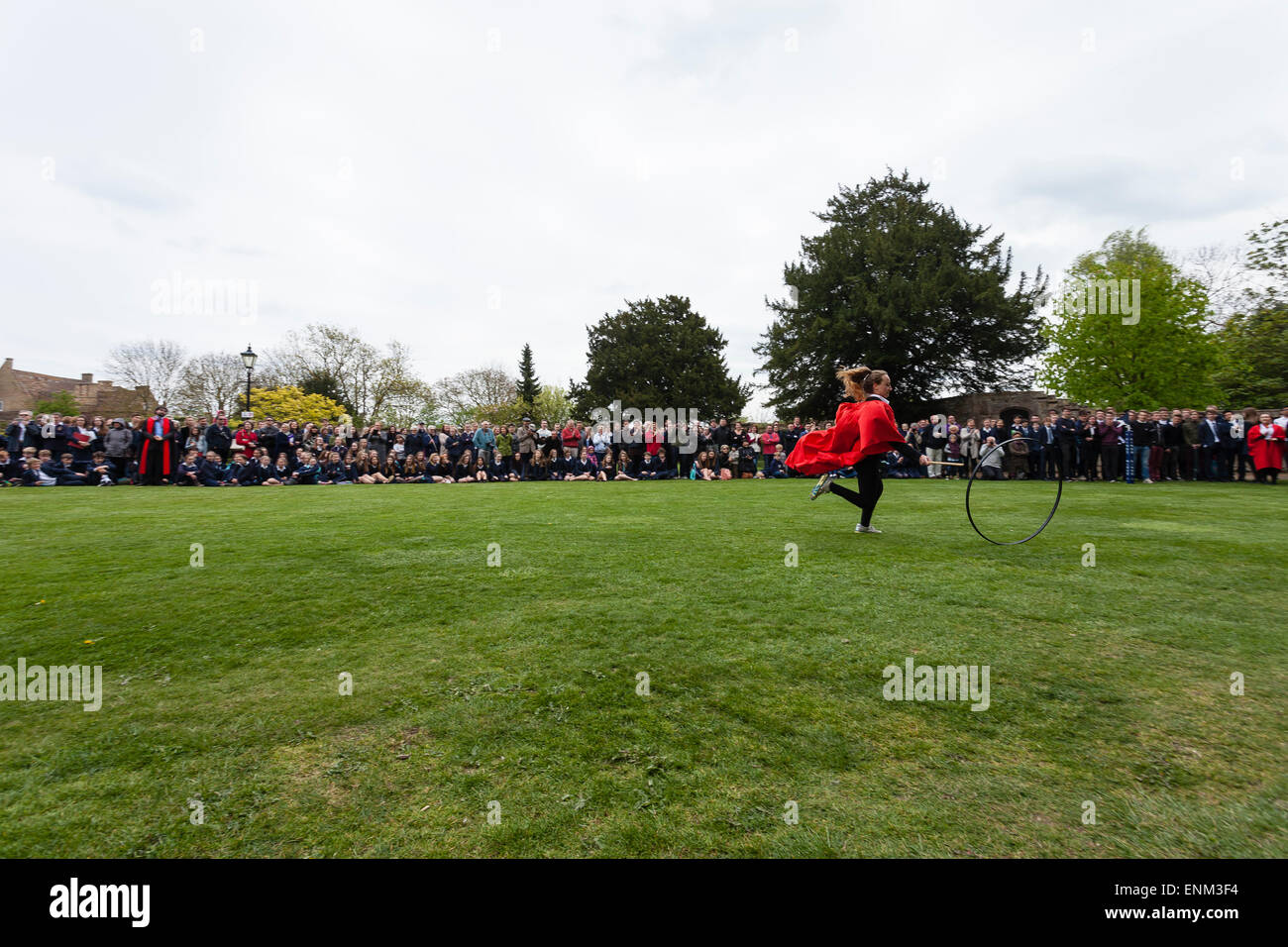 The Ely Hoop Trundle. A race between four Scholars of the King's School ...