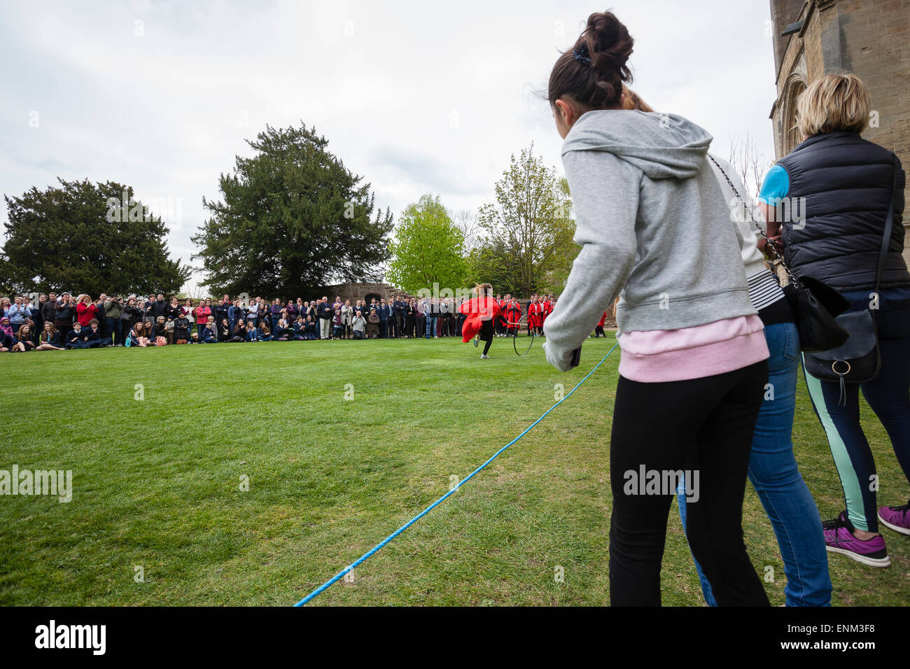 The Ely Hoop Trundle. A race between four Scholars of the King's School ...