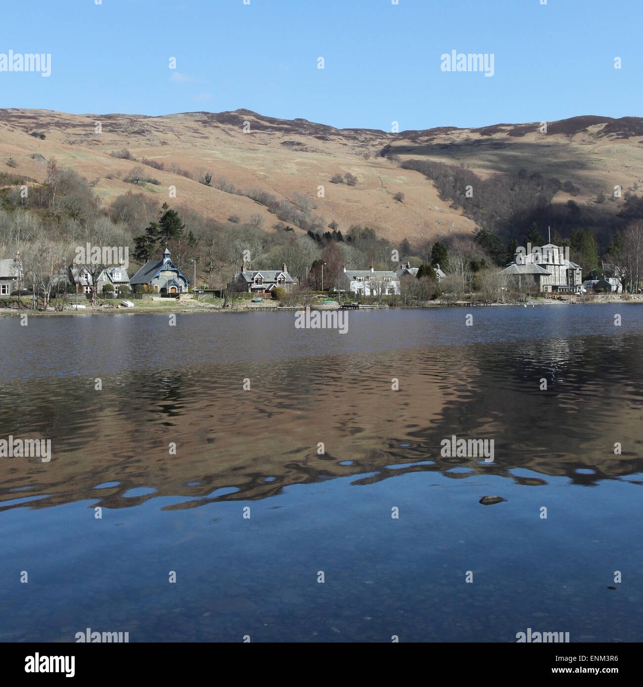 St Fillans Scotland April 2015 Stock Photo - Alamy