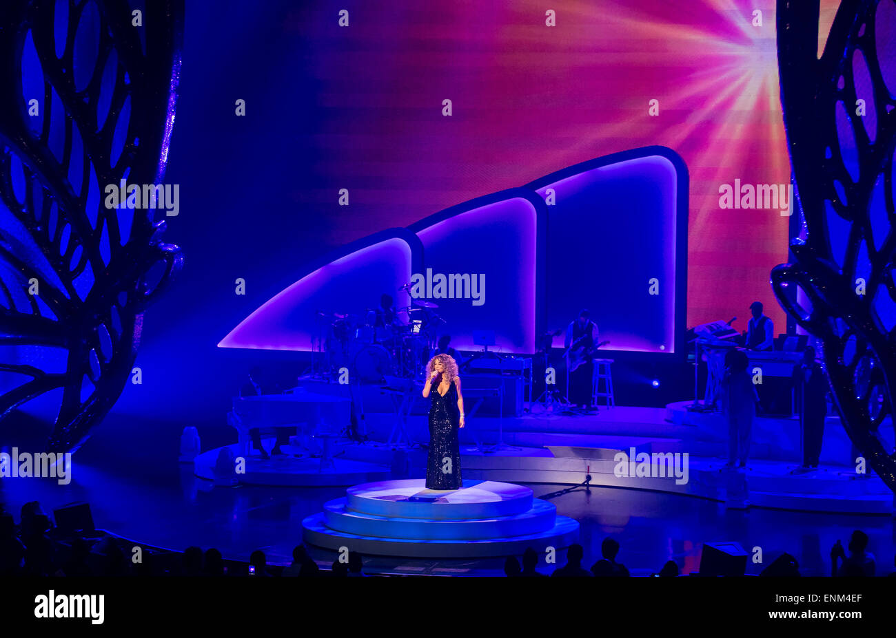 Las Vega, Nevada, USA. 06th May, 2015. Singer Mariah Carey performs ...