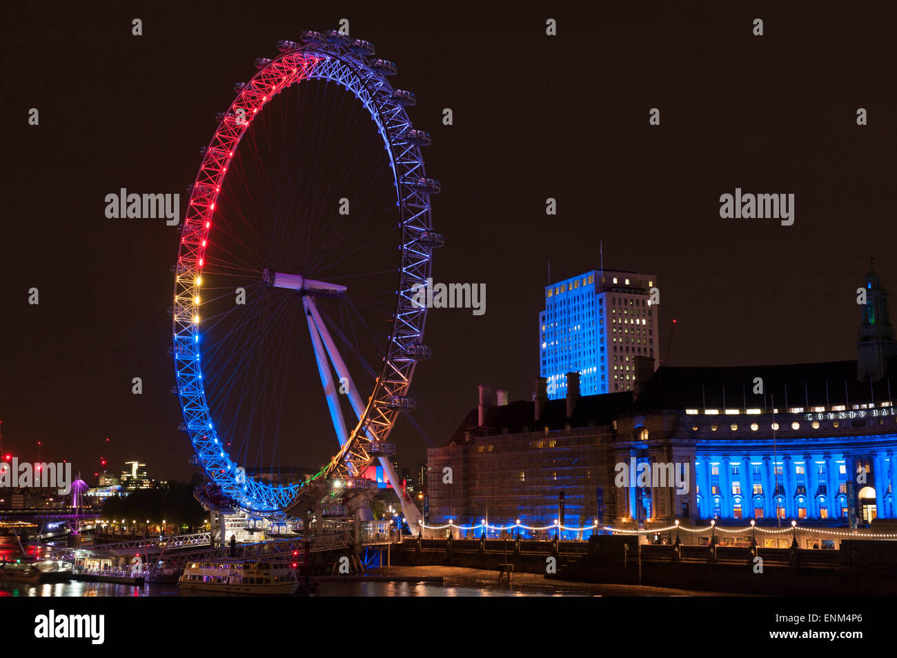 Party political colours hi-res stock photography and images - Alamy