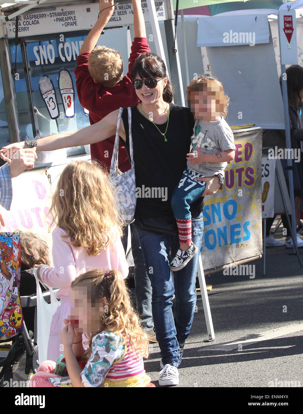 Selma Blair and Jason Bleick take their son, Arthur for a fun day out ...
