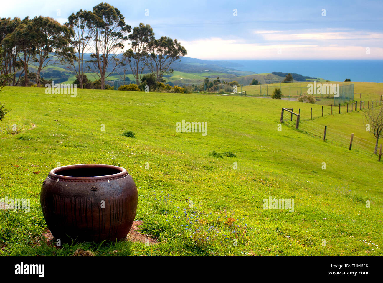 landscape of Victoria Valley, Australia Stock Photo - Alamy