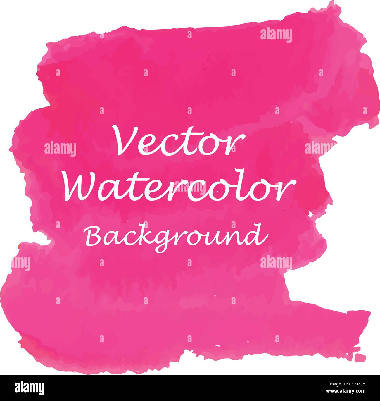 Artistic pink ink watercolour background. Vector illustration Stock ...