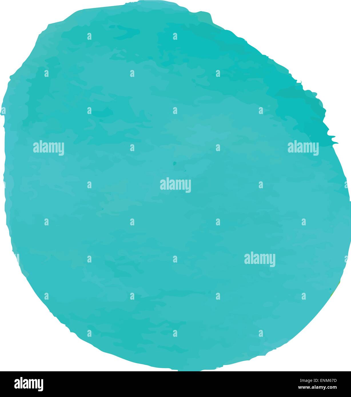 Turquoise watercolor for web design background. Vector illustration ...