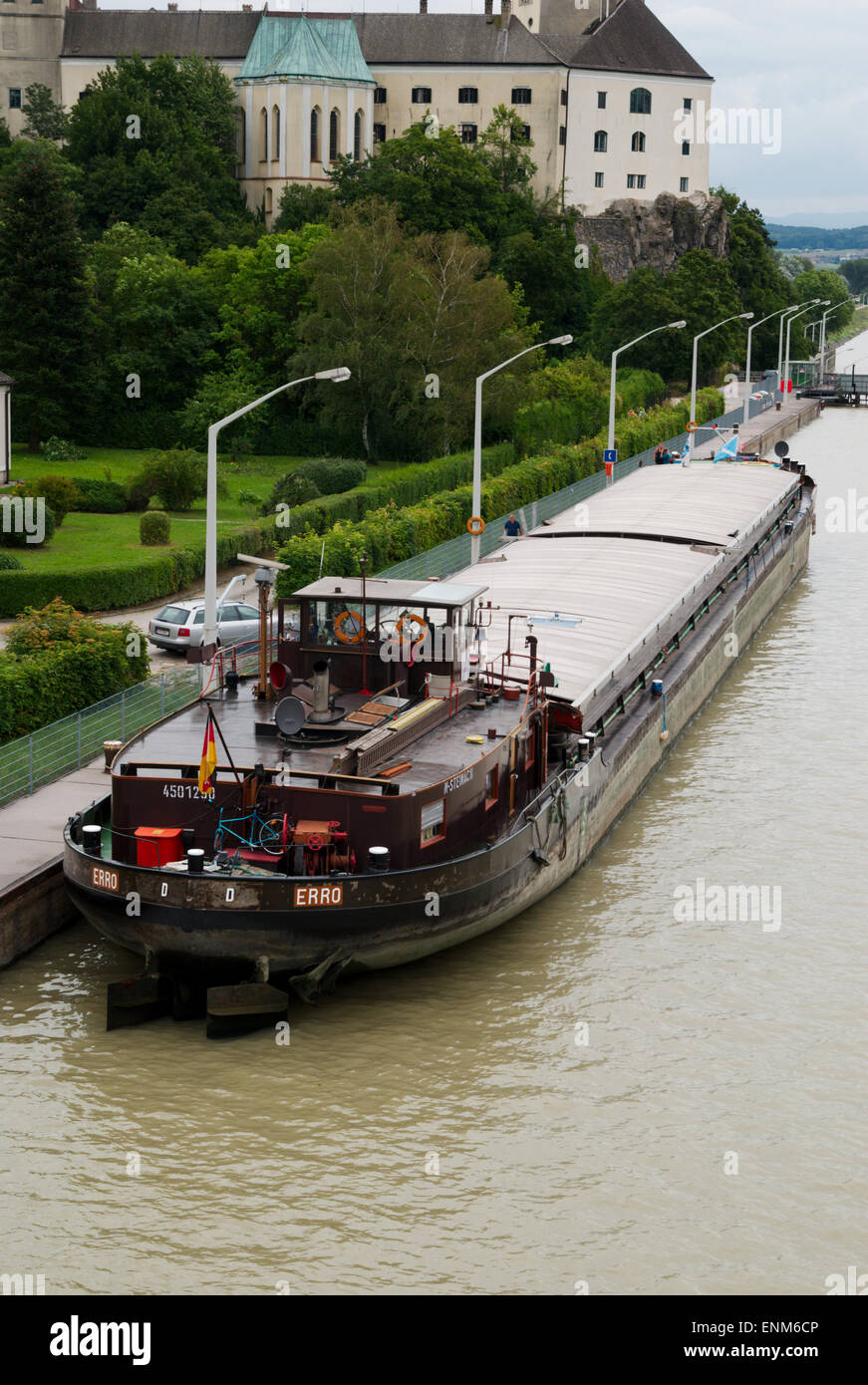 Danube River Barge, Austria Stock Photo - Alamy Danube River Barge, Austria Stock Photo - Alamy