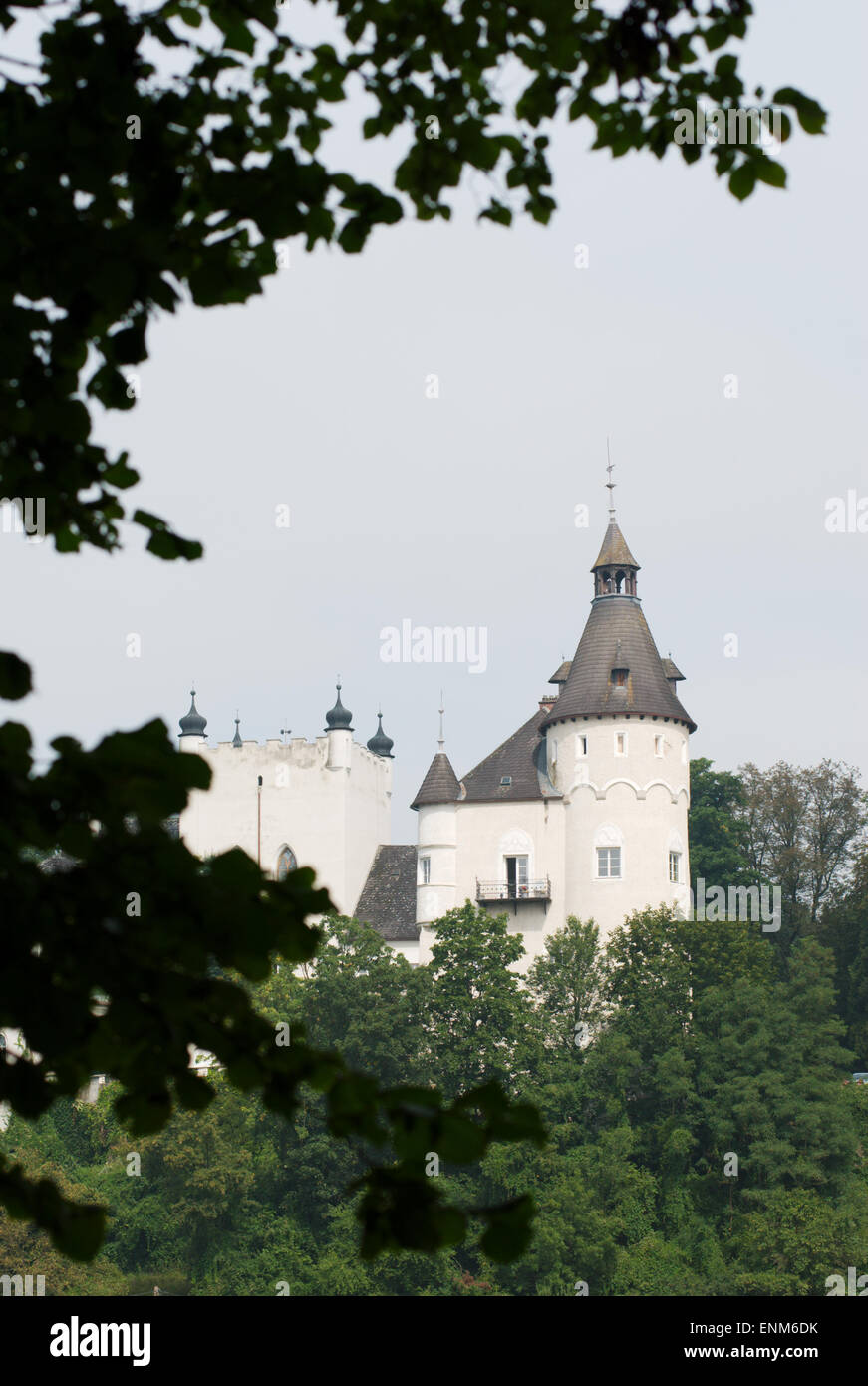 Castle Turret, Ottensheim, Austria Stock Photo - Alamy