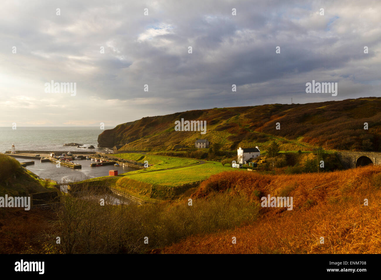 Lybster harbour, Caithness Stock Photo - Alamy