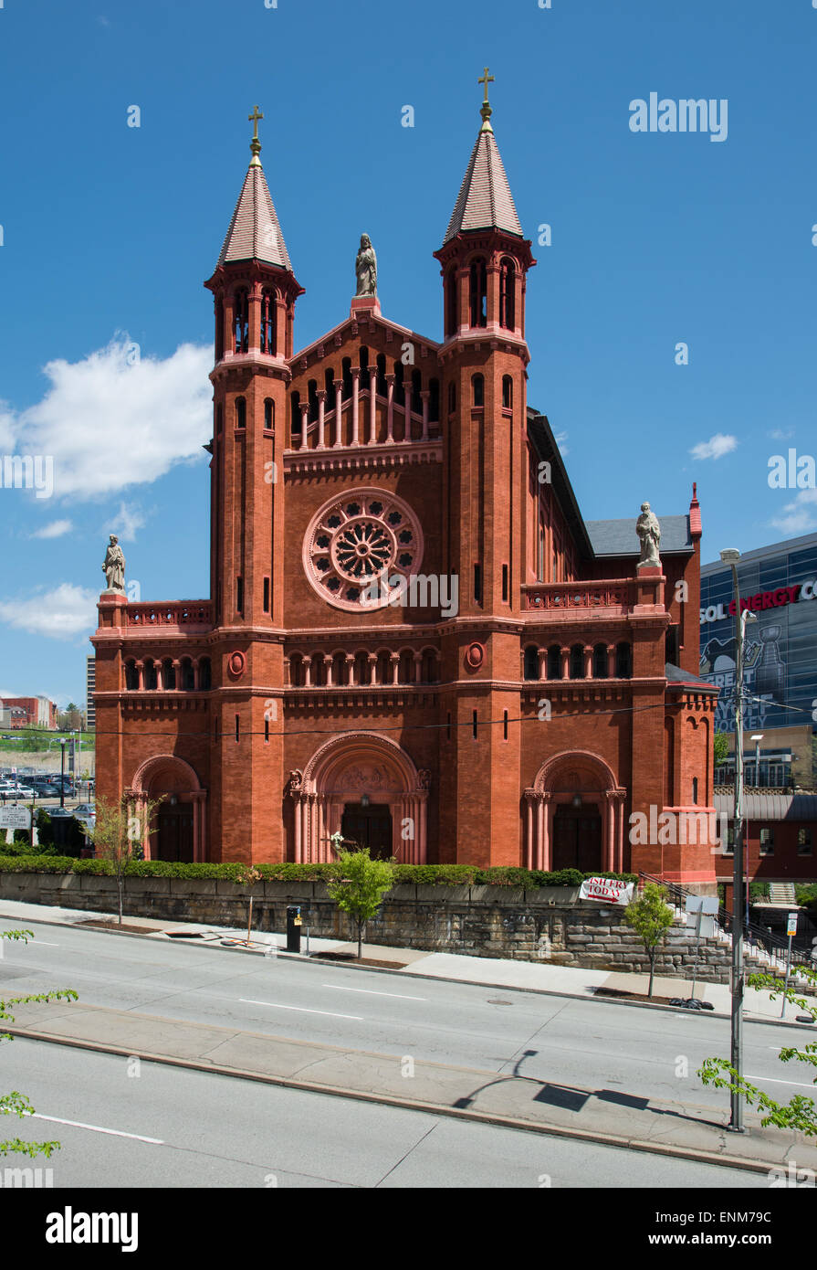 The Church of the Epiphany in Pittsburgh, Pennsylvania is located at ...