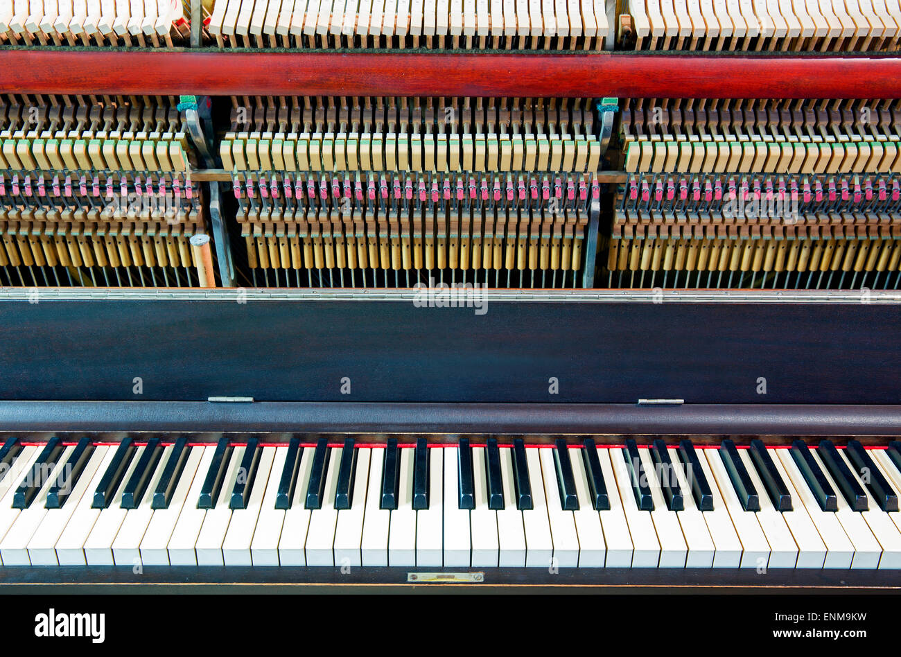 inside the piano Stock Photo - Alamy