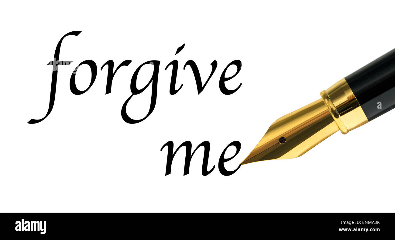Forgive hi-res stock photography and images - Alamy