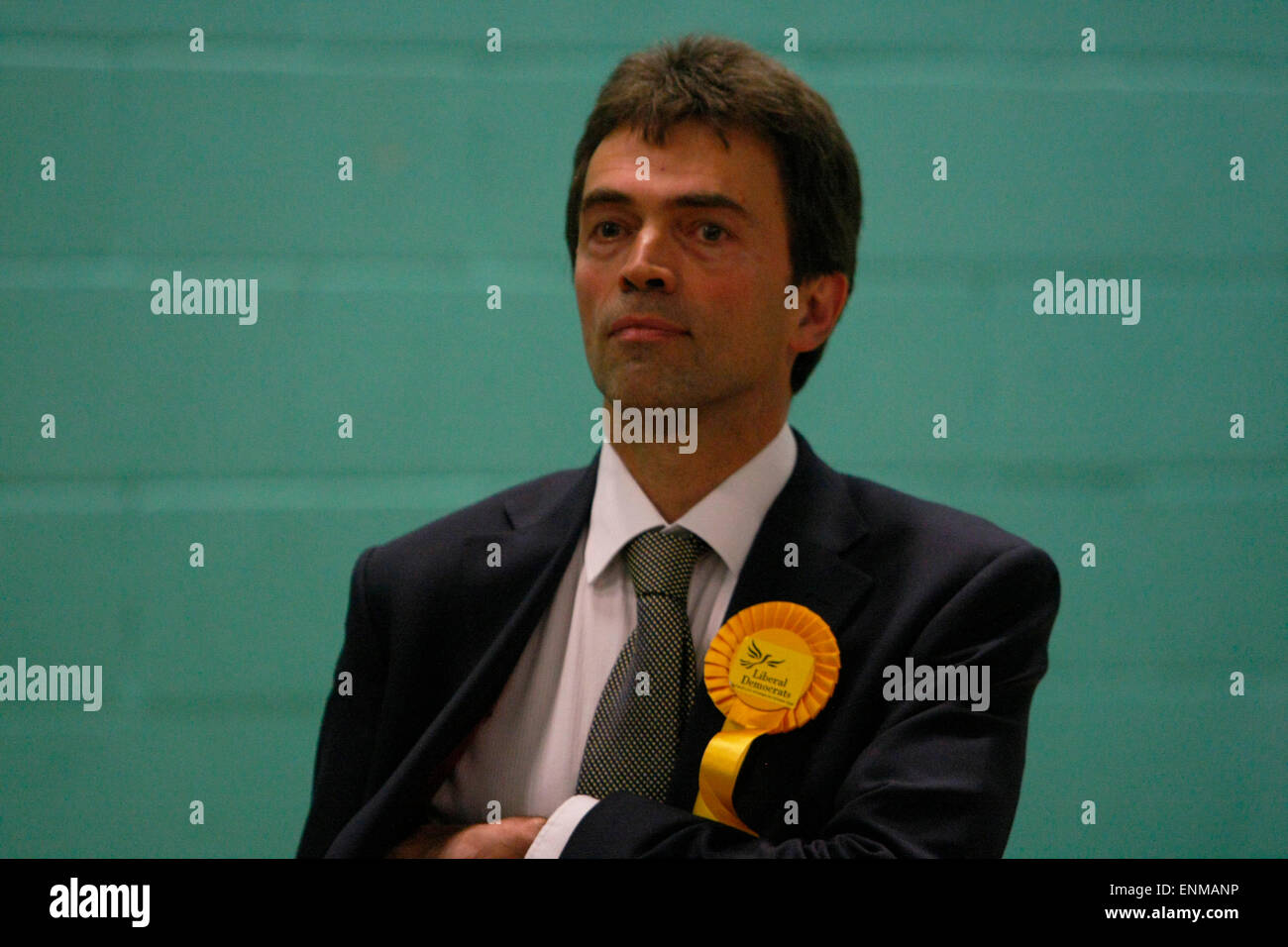 Portrait of Tom Brake, Liberal Member of Parliament for Carshalton and ...