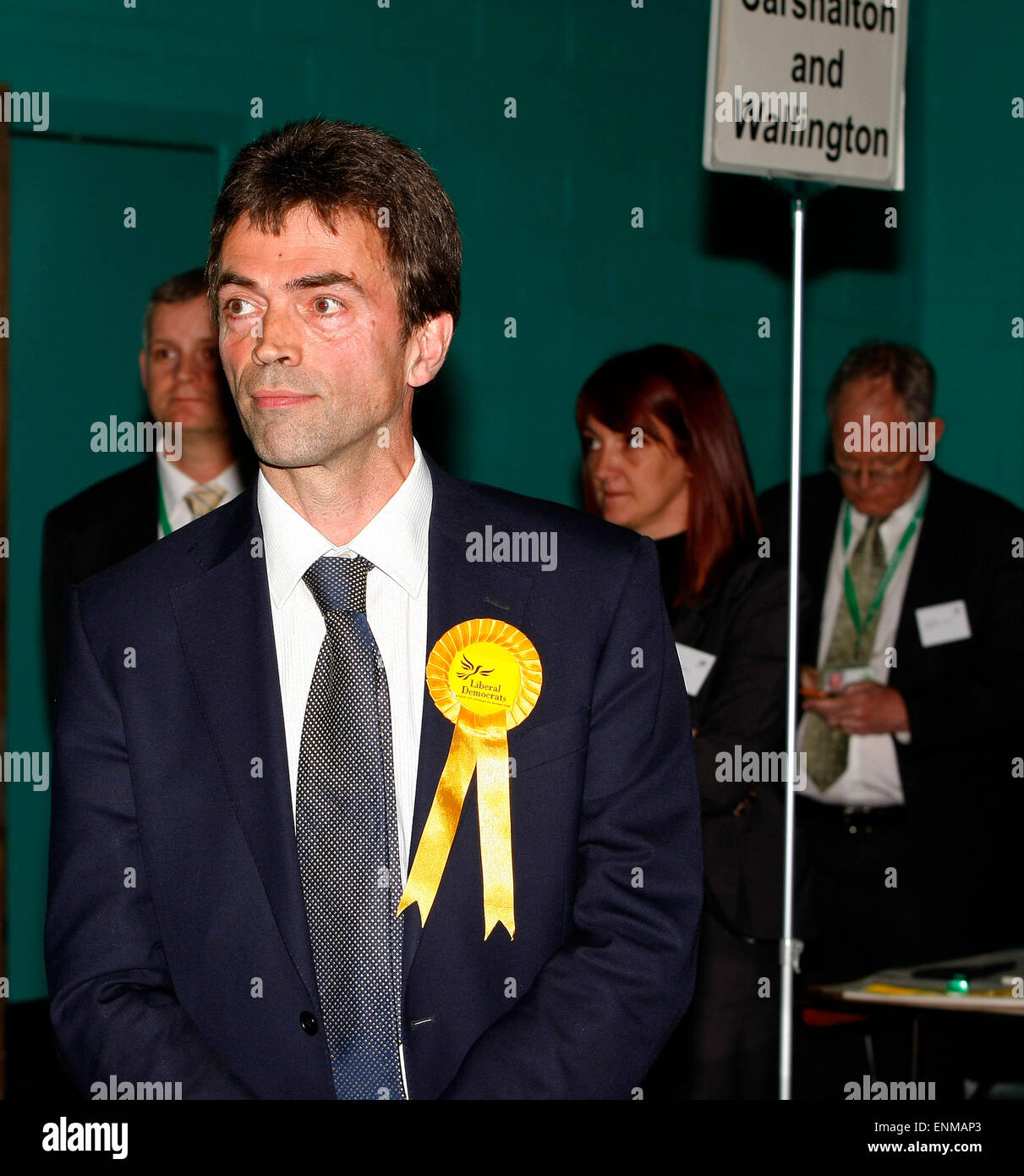 Portrait of Tom Brake, Liberal Member of Parliament for Carshalton and ...