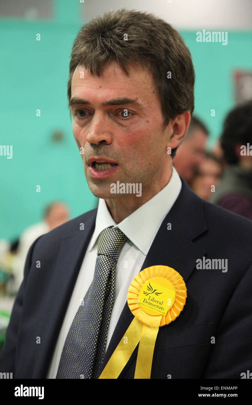 Portrait of Tom Brake, Liberal Member of Parliament for Carshalton and ...