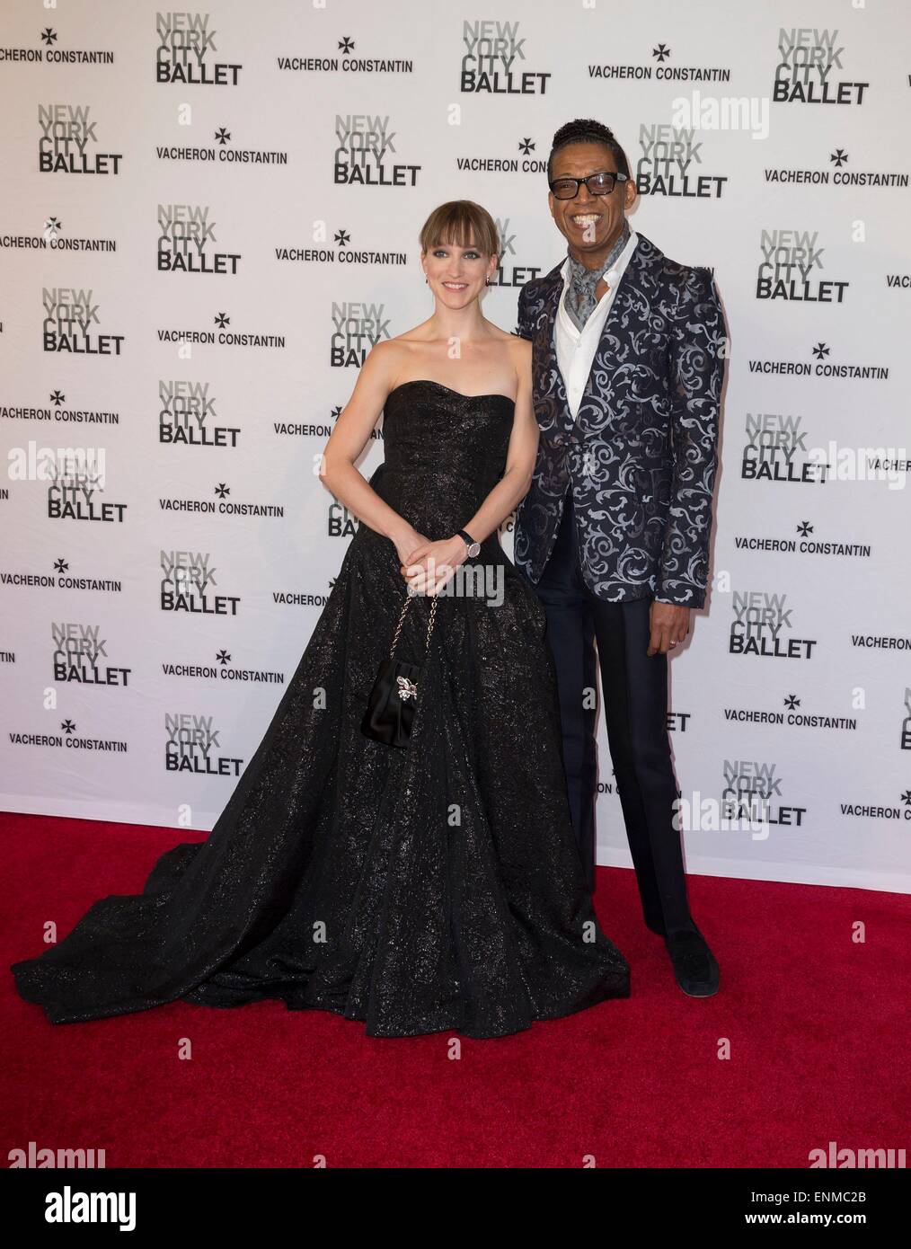 New York, USA. 7th May, 2015. Ashley Bouder, B Michael at arrivals for ...
