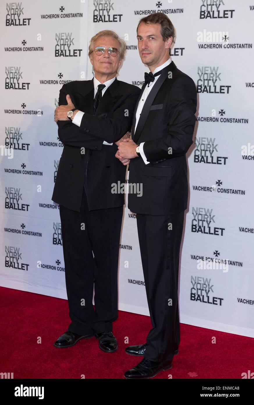 New York, USA. 7th May, 2015. Peter Martins, Vincent Brun at arrivals ...