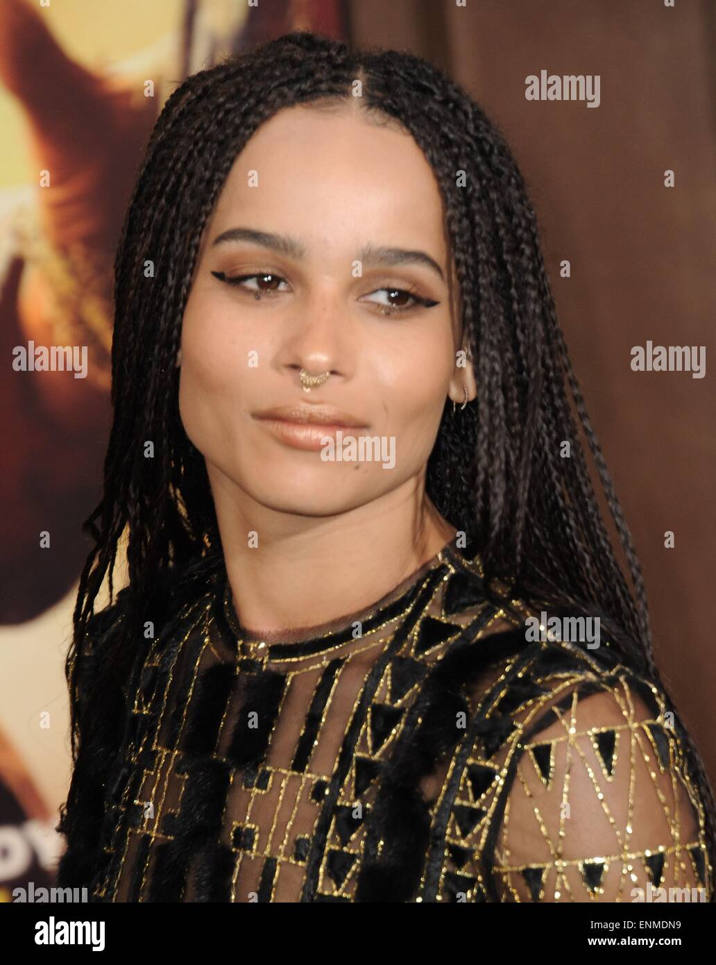 Los Angeles, California, USA. 7th May, 2015. Zoe Kravitz at arrivals ...
