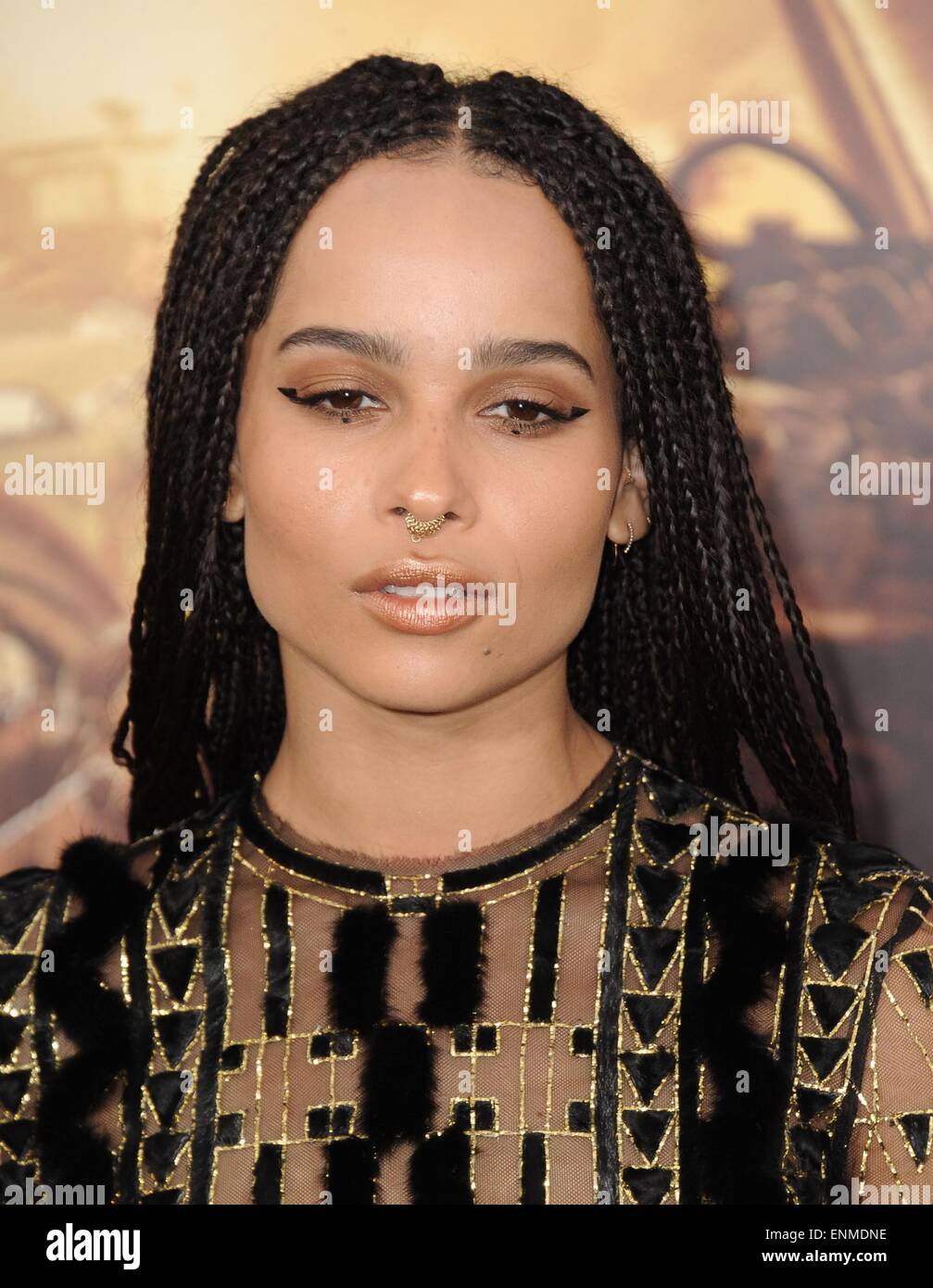 Los Angeles, California, USA. 7th May, 2015. Zoe Kravitz at arrivals ...
