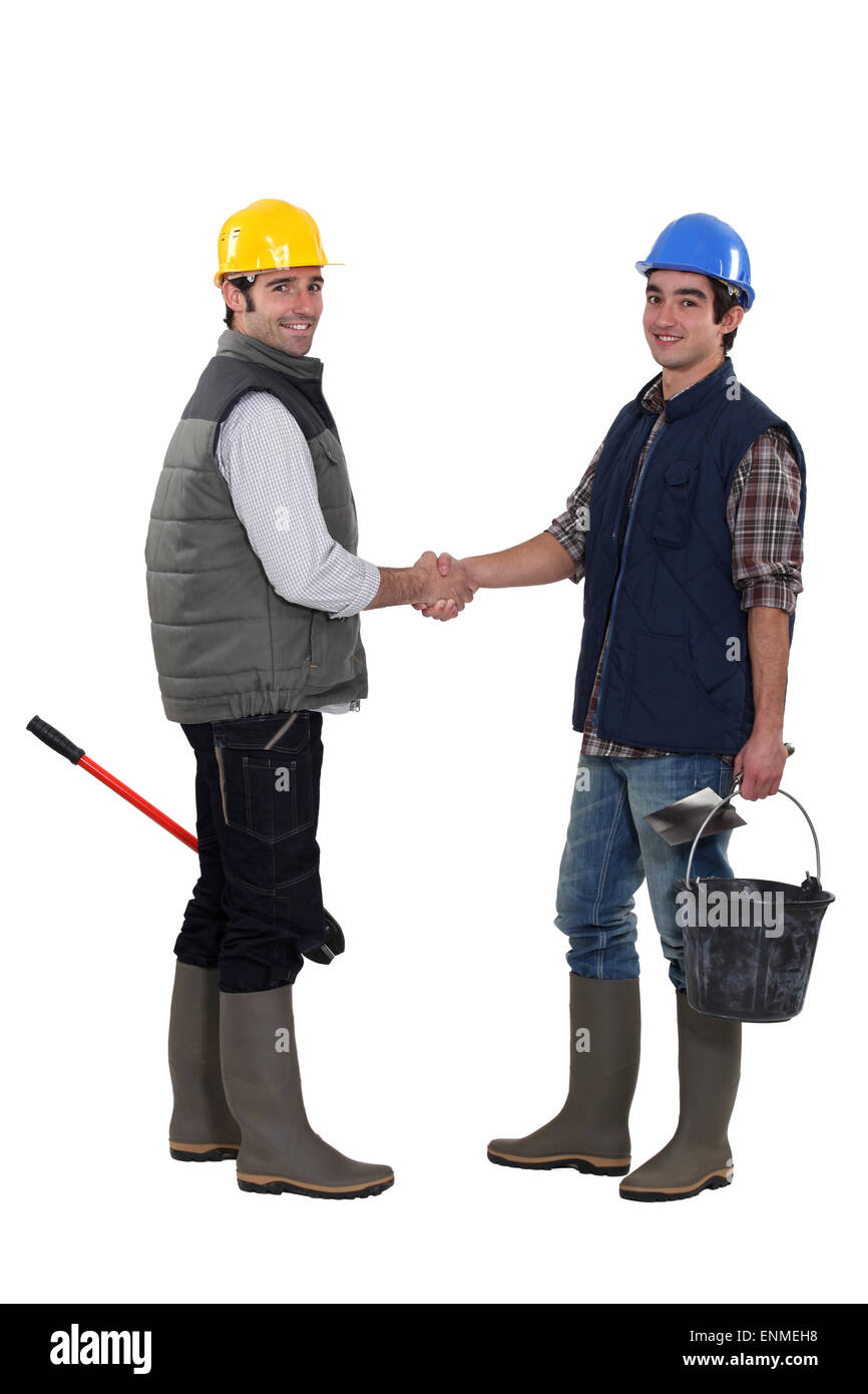 Successful laborers hi-res stock photography and images - Alamy