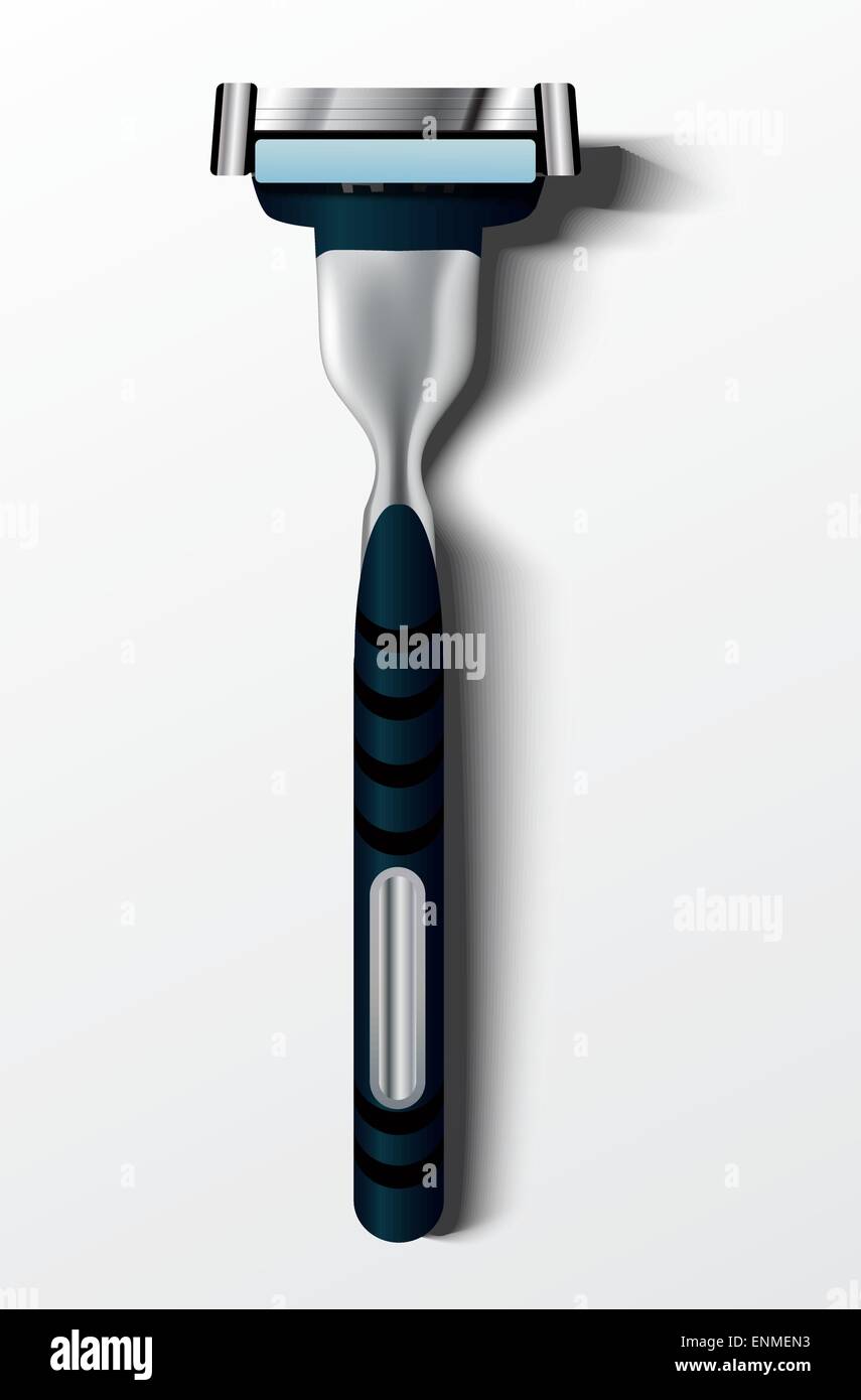 Razor on white background Stock Vector Image & Art - Alamy