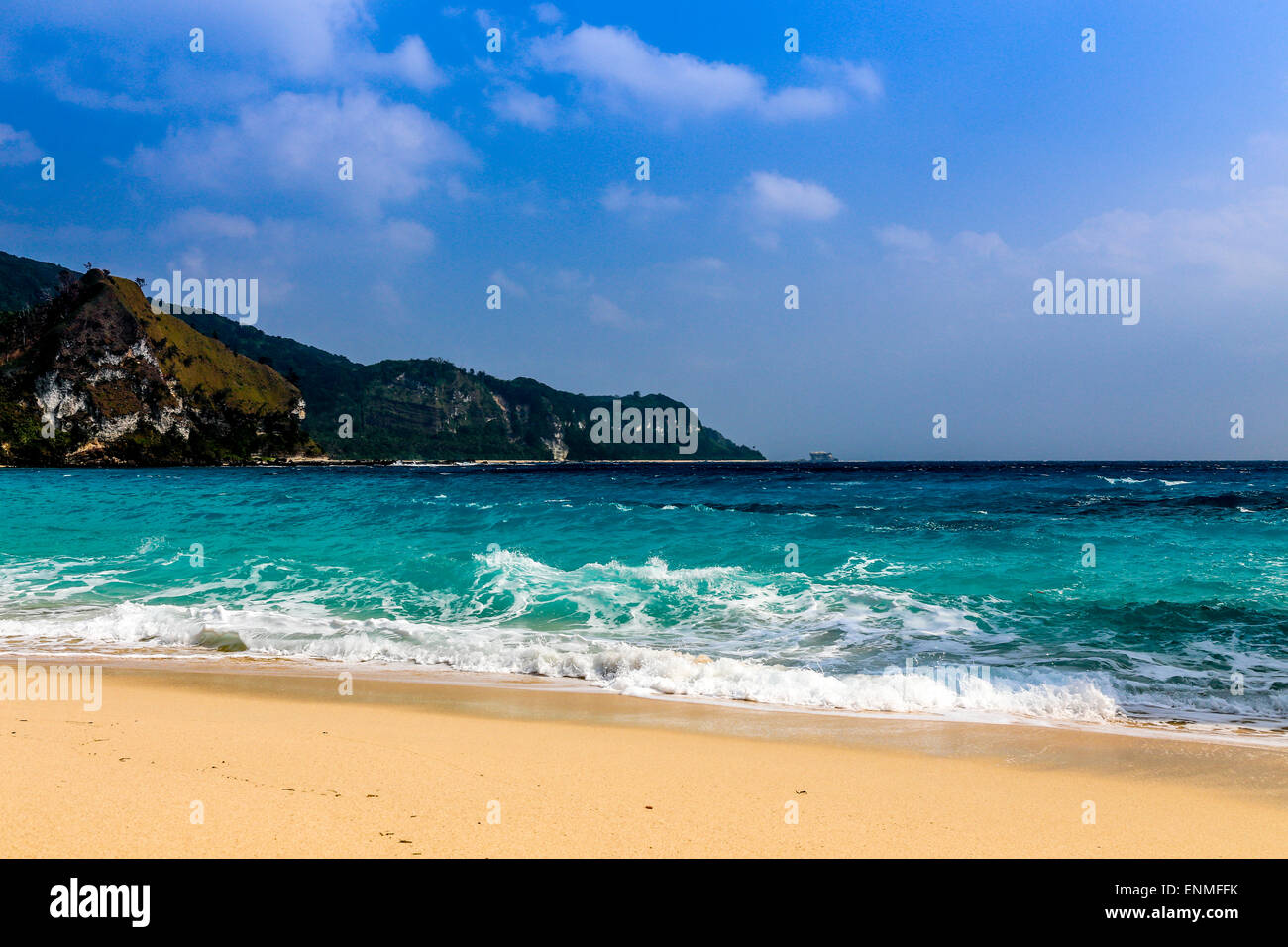 Sandy beach in Calayan Island, Philippines Stock Photo - Alamy