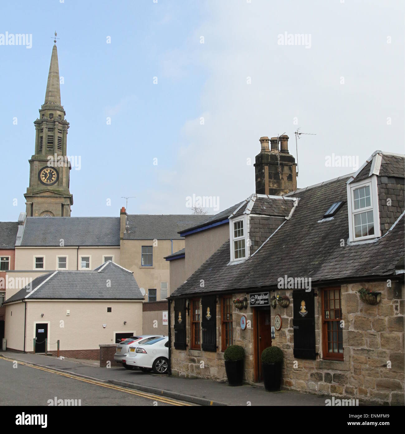 Falkirk scotland street scene hi-res stock photography and images - Alamy