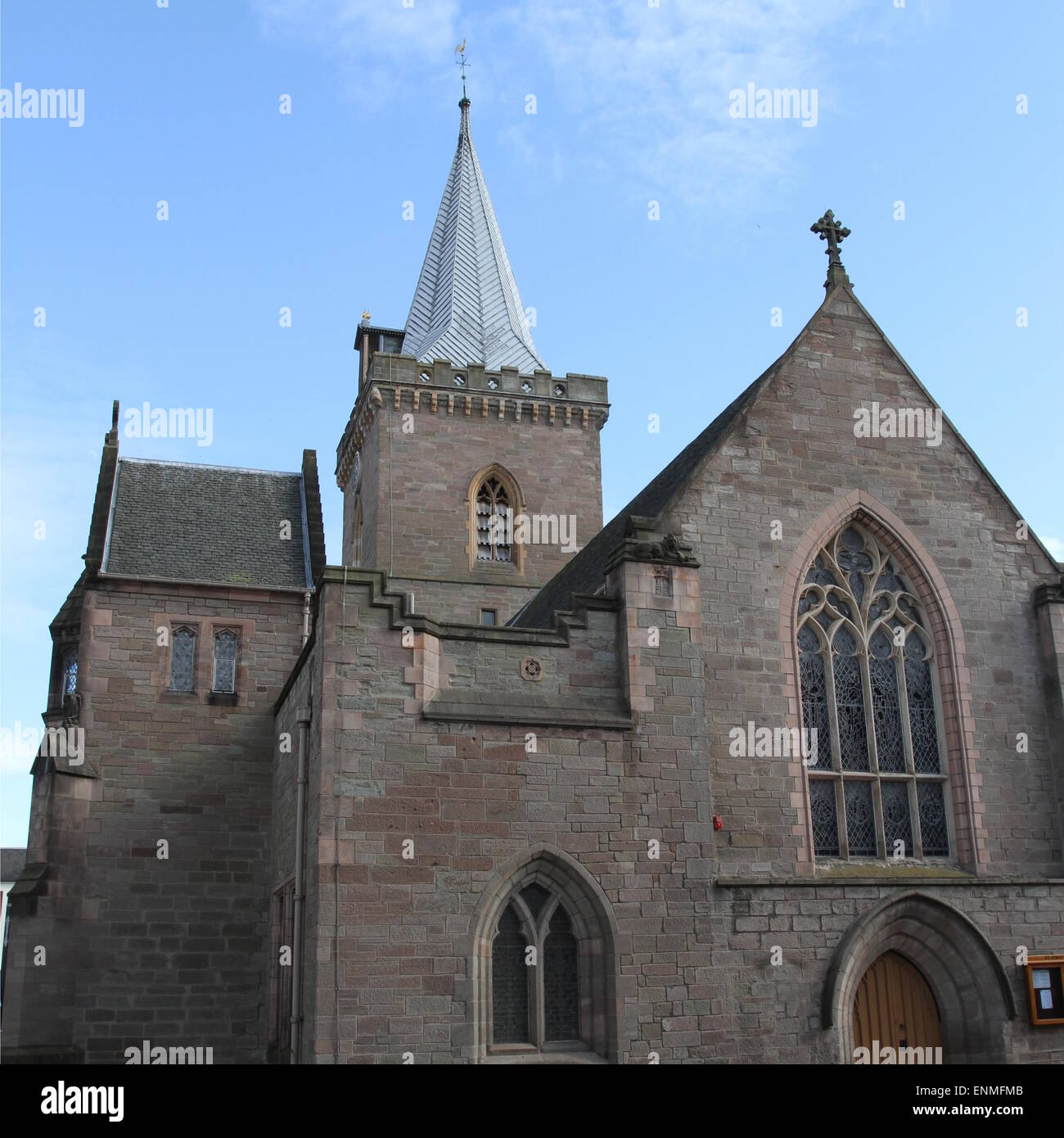Exterior of St John's Kirk Perth Scotland March 2015 Stock Photo - Alamy