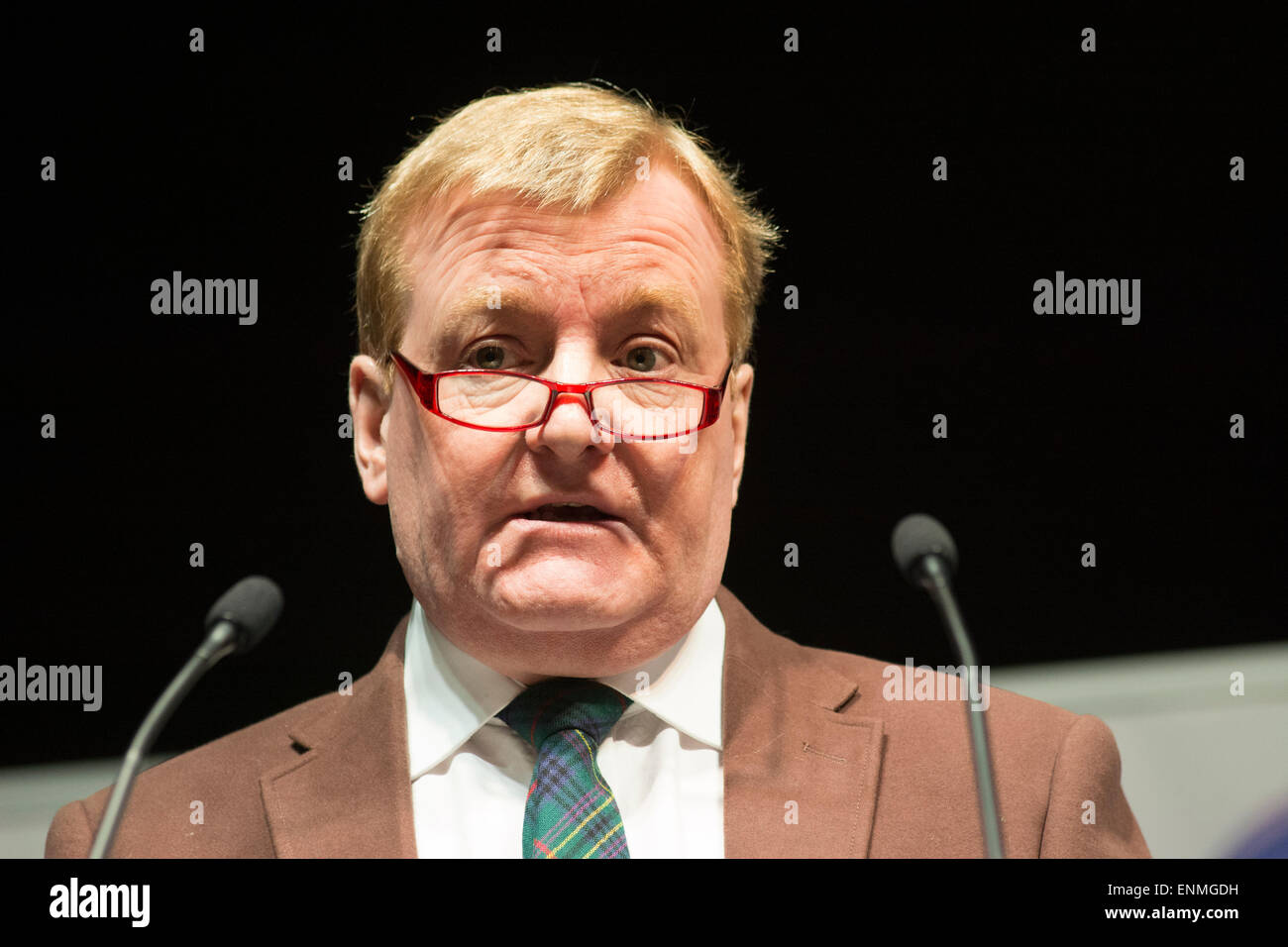 General Election Count at Dingwall, Scottish Highlands Stock Photo - Alamy