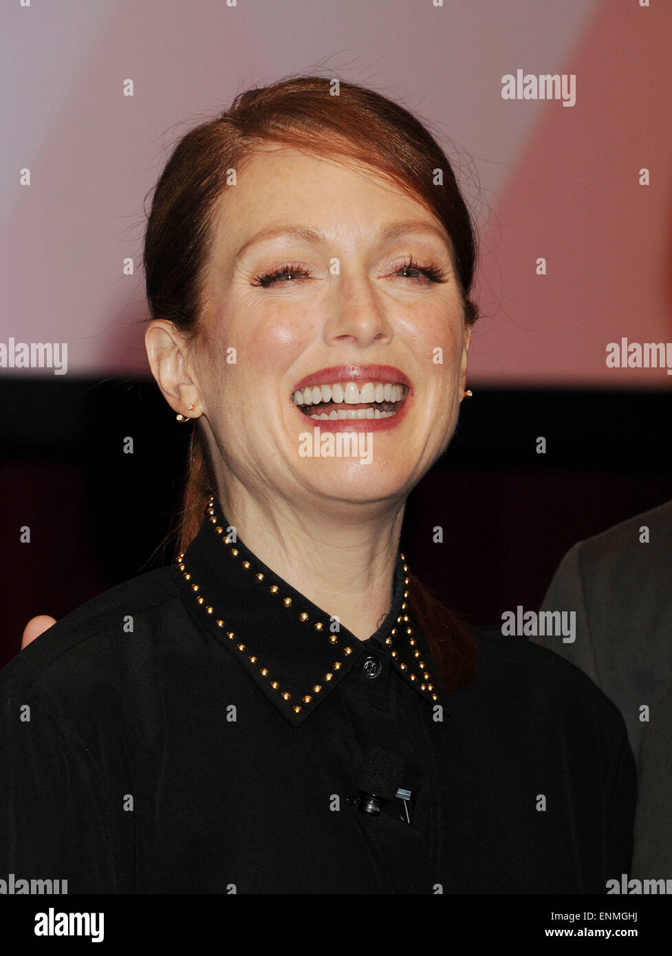 JULIANNE MOORE US film actress in April 2015. Photo Jeffrey Mayer Stock ...