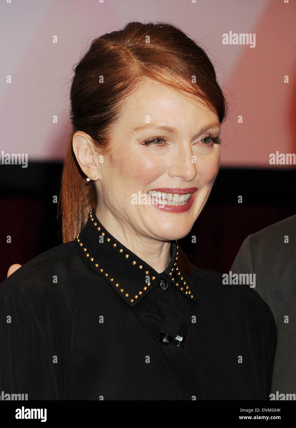 JULIANNE MOORE US film actress in April 2015. Photo Jeffrey Mayer Stock ...