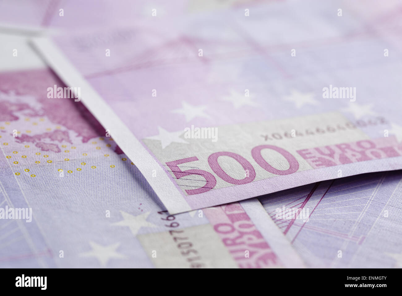 500 euro notes background closeup photo Stock Photo - Alamy