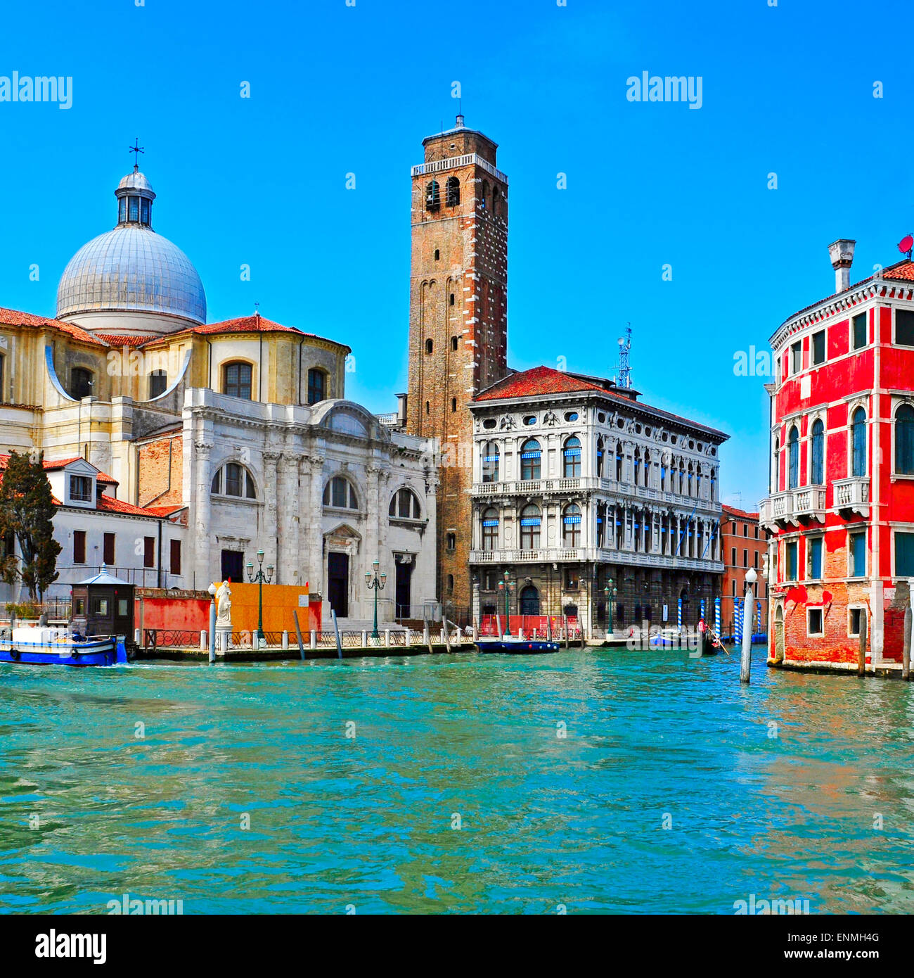 Venice palazzi palaces grand canal hi-res stock photography and images ...