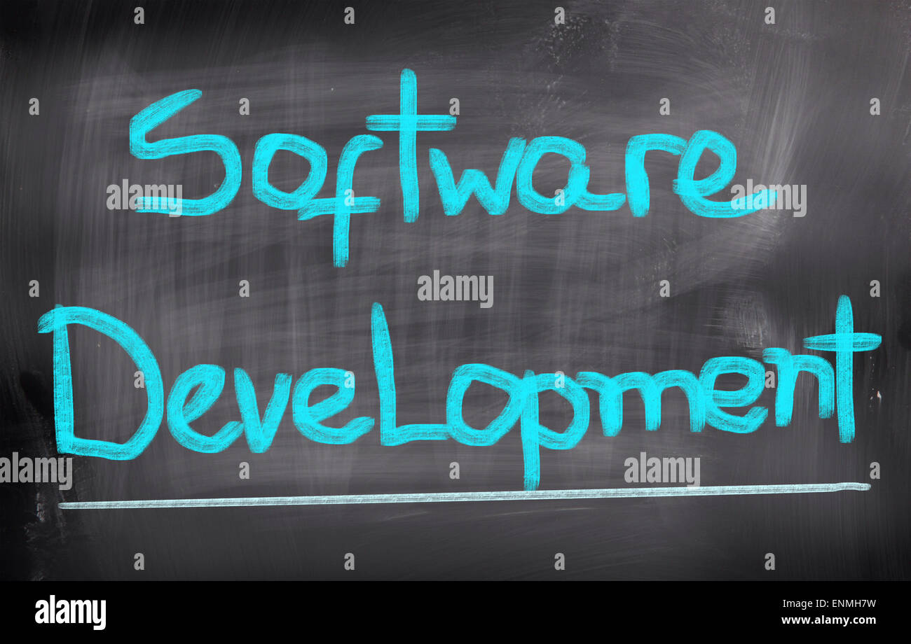Software Development Concept Stock Photo - Alamy