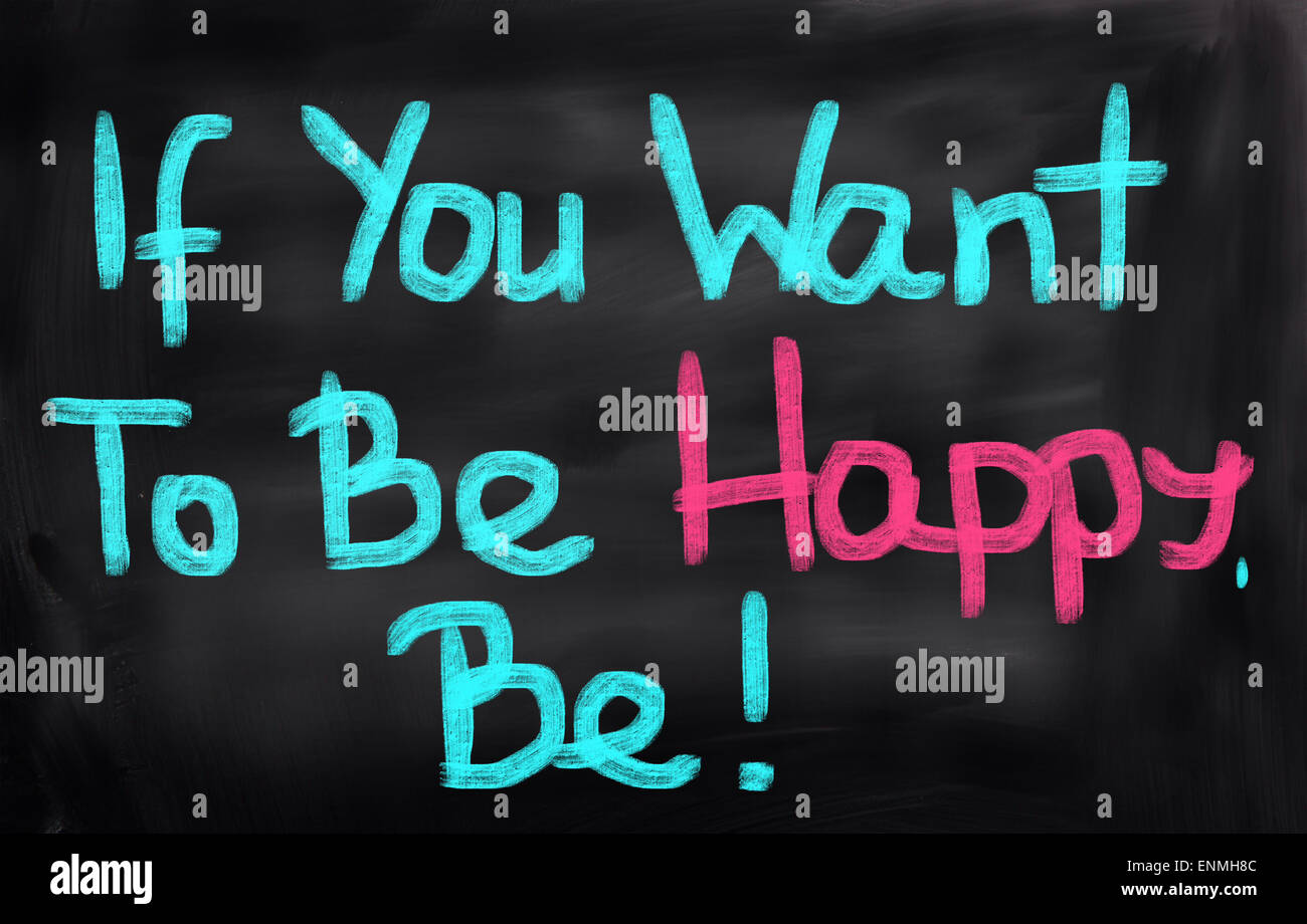 Happy feeling solution concept hi-res stock photography and images - Alamy