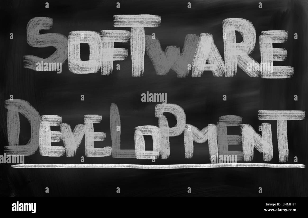 Software Development Concept Stock Photo - Alamy