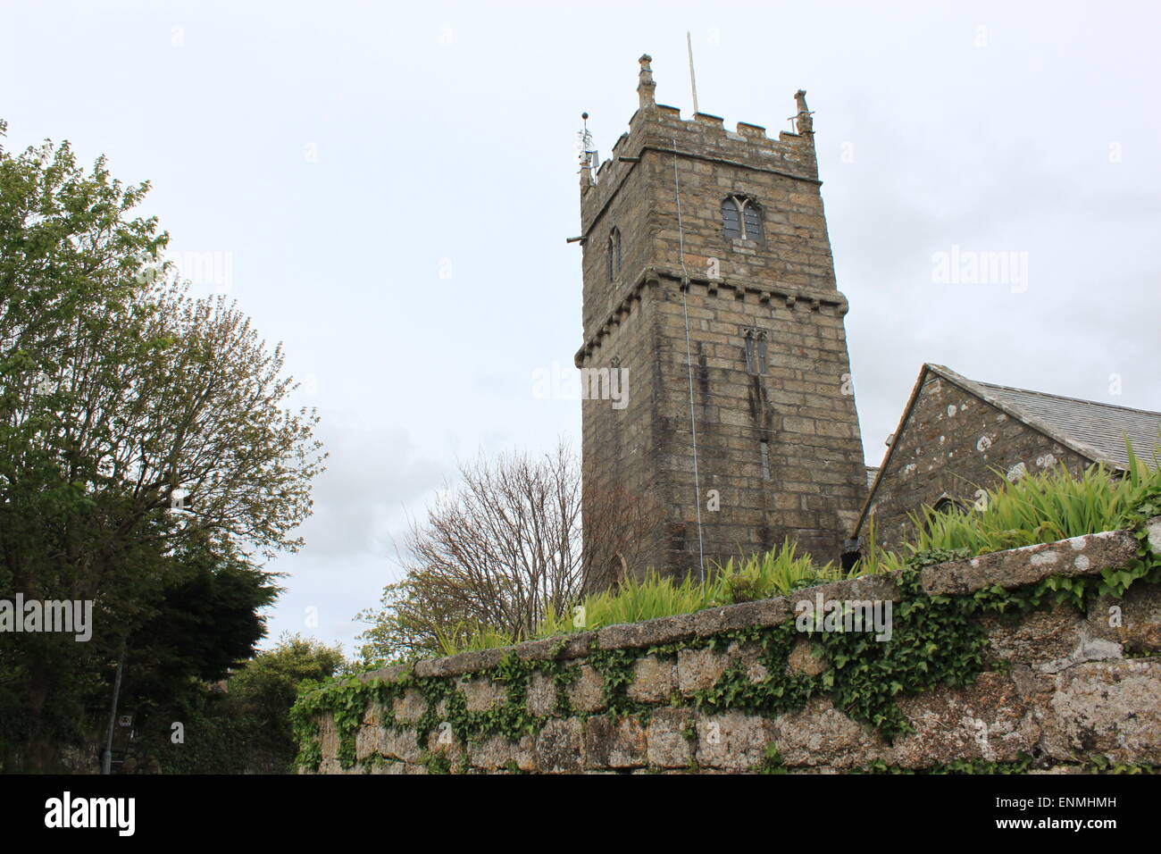 madron church in penwith west cornwall Stock Photo - Alamy