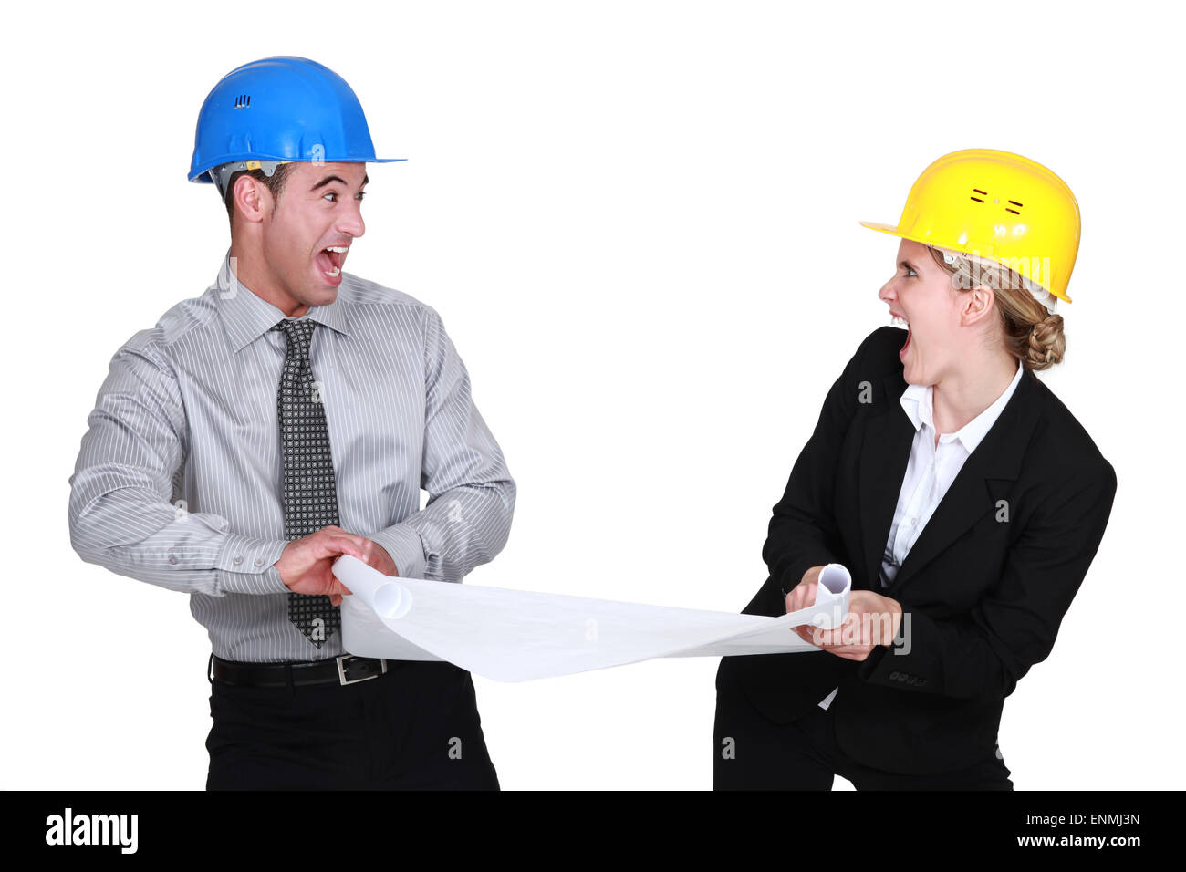 Control fighting Cut Out Stock Images & Pictures - Alamy