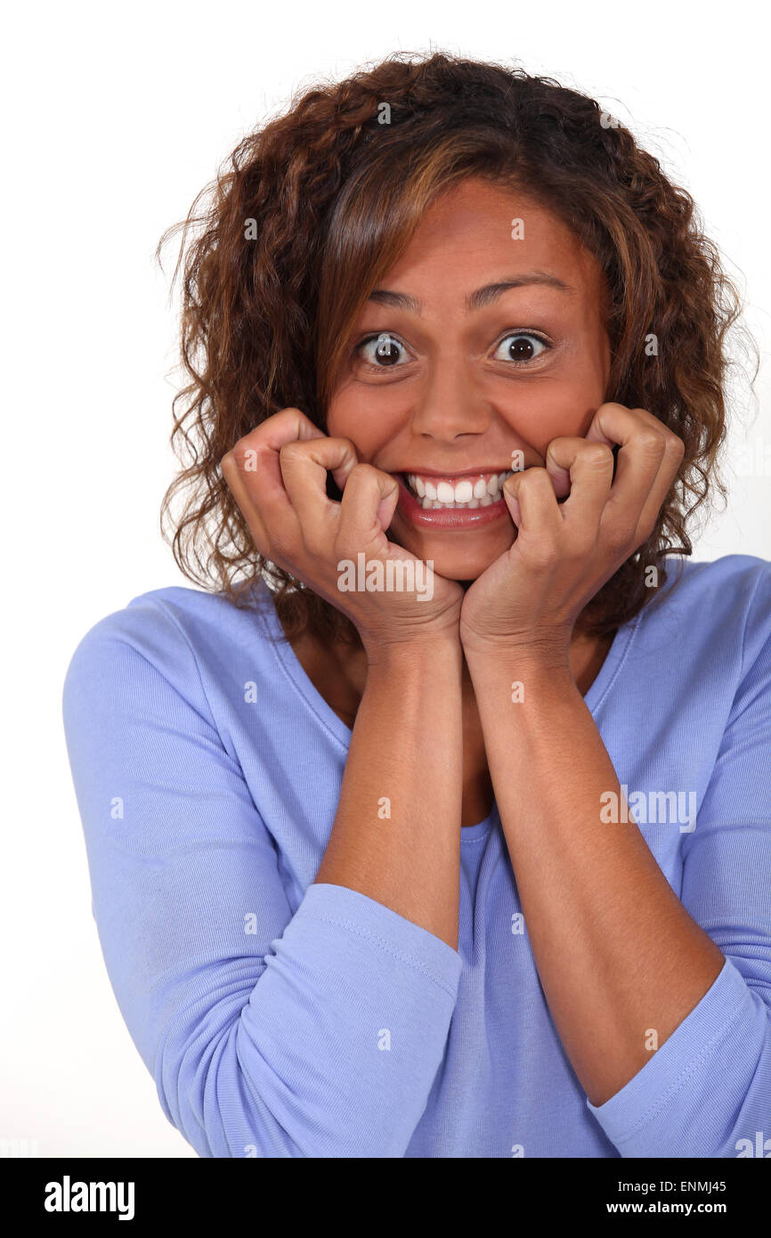 Feeling giddy hi-res stock photography and images - Alamy