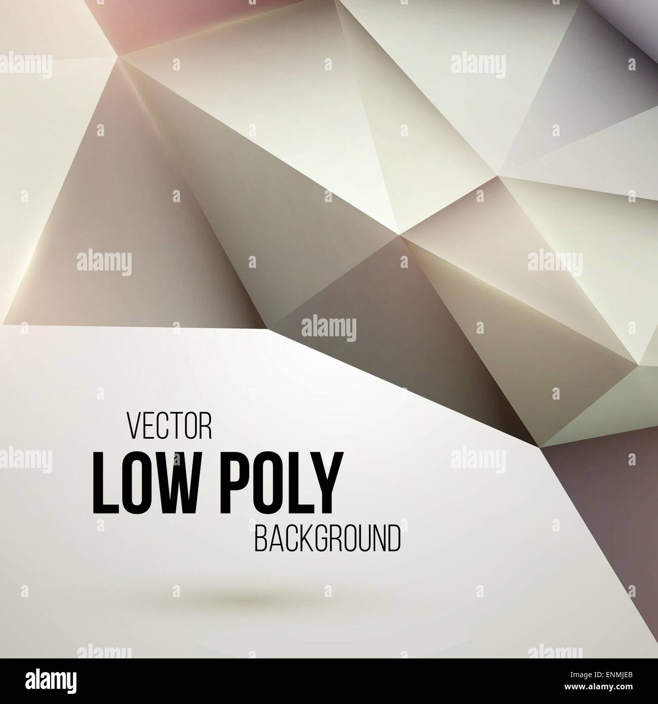 Low poly triangular background. Design element. Vector illustration EPS ...