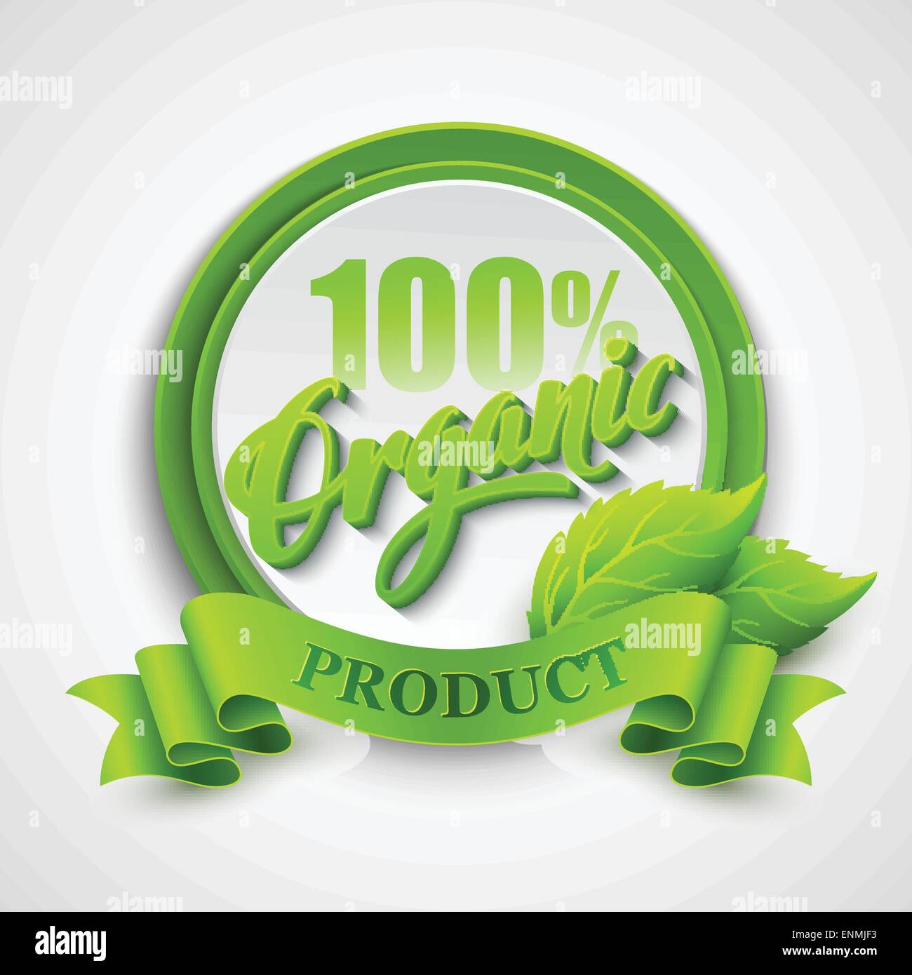 Organic label Stock Vector Images - Alamy