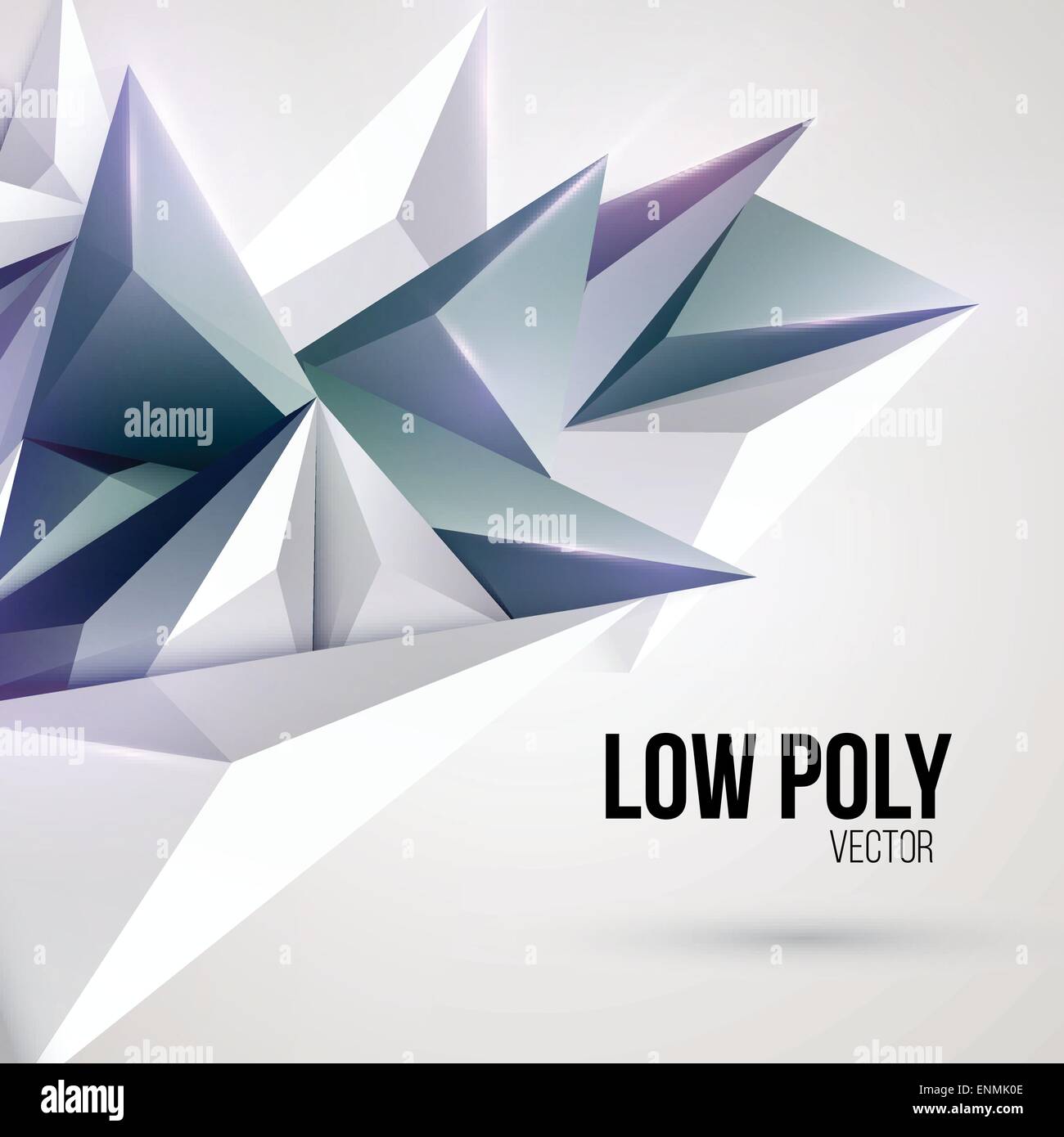 Low poly triangular background. Vector illustration EPS 10 Stock Vector ...