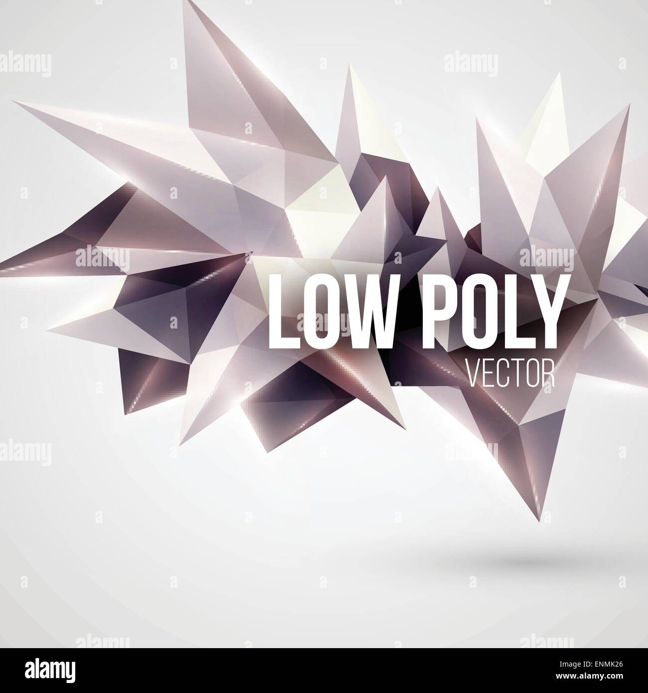 Low poly triangular background. Design element. Vector illustration EPS 10 Stock Vector Image ...