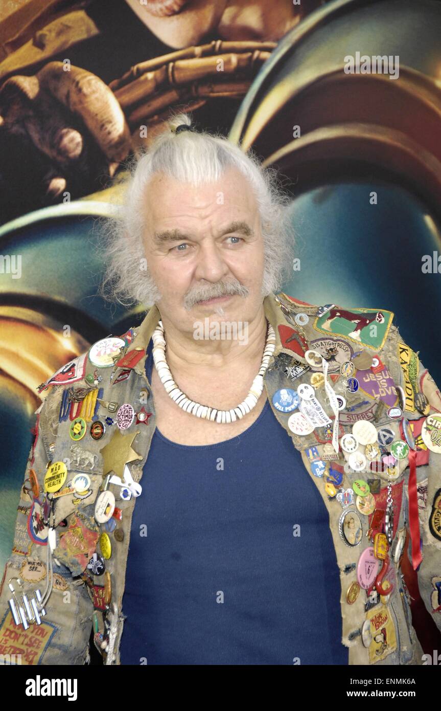 Los Angeles, CA, USA. 7th May, 2015. Hugh Keays Byrne at arrivals for ...